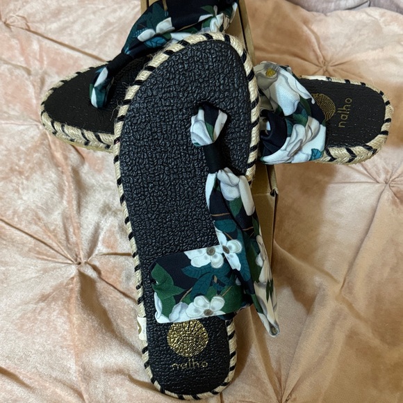 Nalho | Shoes | Nalho Canika Fleur Camila Black Sandals Us | Poshmark